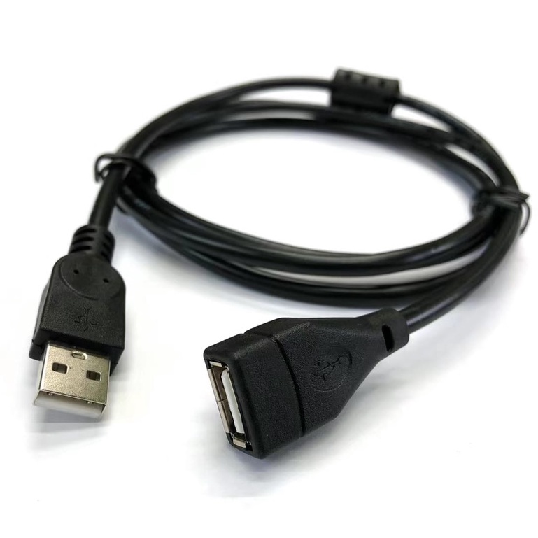 HITAM Male FEMALE USB CABLE 3M BLACK / EXTENDER USB EXTENDER | Shopee ...