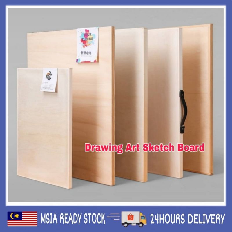 RCK Wooden Board Sketch Board Art Drawing Board / Painting Board ...