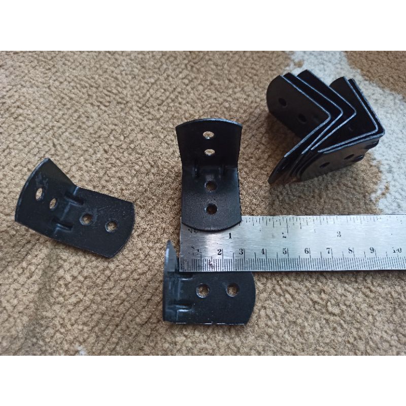 SIKU HITAM Elbow box / Hard case Model U Black Plate - 1 pcs | Shopee ...