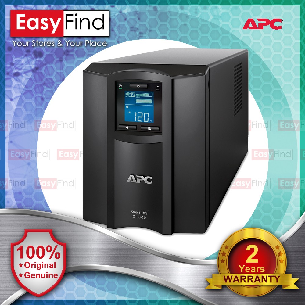 APC SMC1000I/ SMC1000IC Smart-UPS C 1000VA LCD Line Interactive, 230V, Tower, AVR UPS | Shopee ...