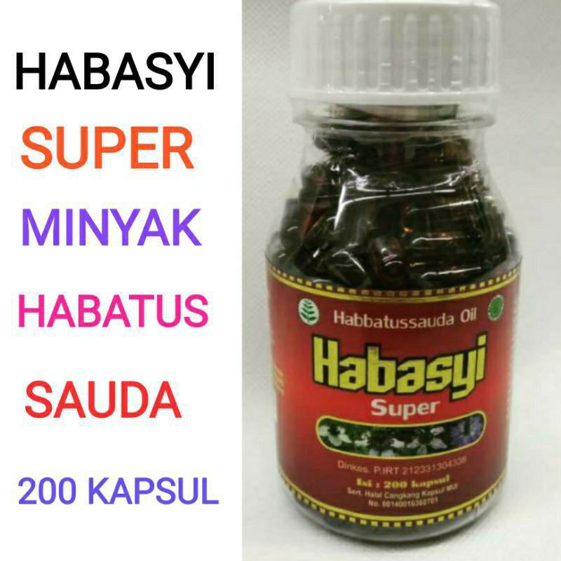HABASY SUPER HABATUS SAUDA ORIGINAL UMS 200 KAPSUL | Shopee Malaysia