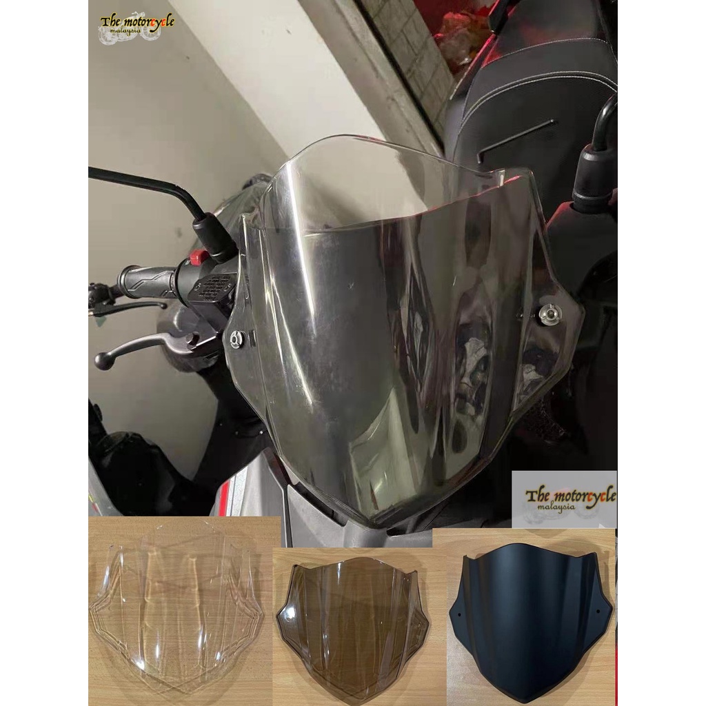 YAMAHA Y16ZR EXCITER COWLING VISOR YAMAHA Y16 WINDSHIELD WINDSCREEN ...