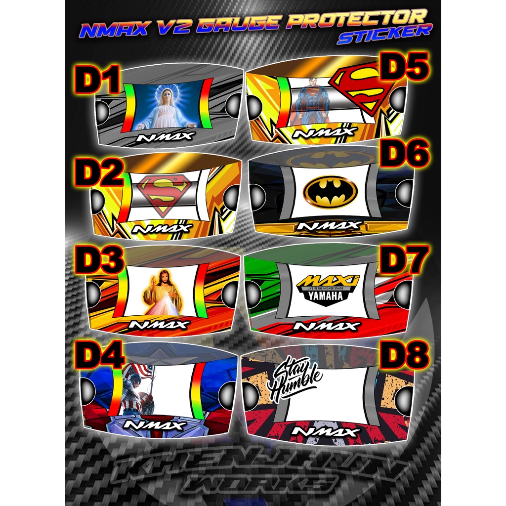 Nmax V2 Gauge Protector Sticker | Shopee Malaysia