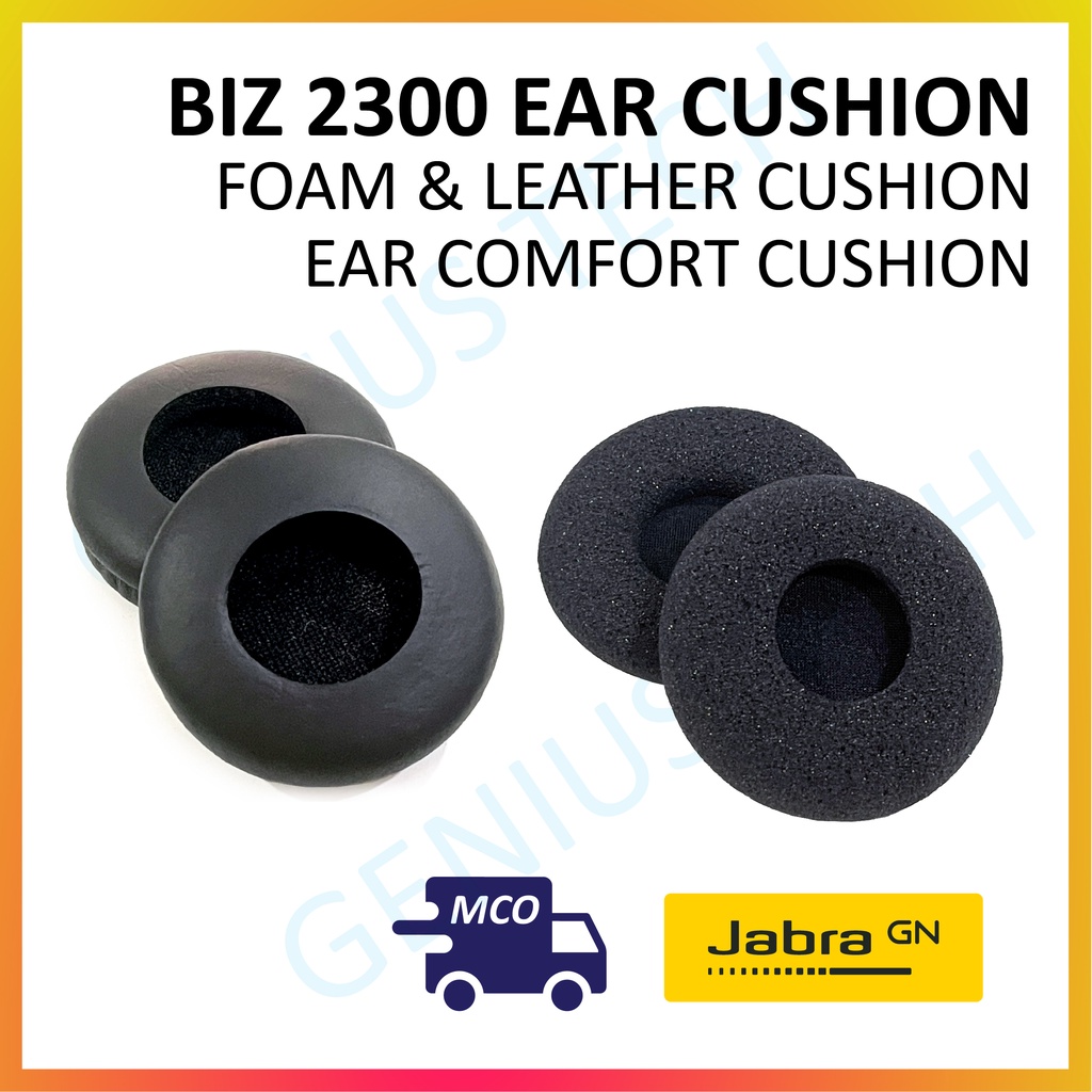 Jabra Foam/Leather Ear Cushions for Jabra Biz 2300 Headset | Shopee ...