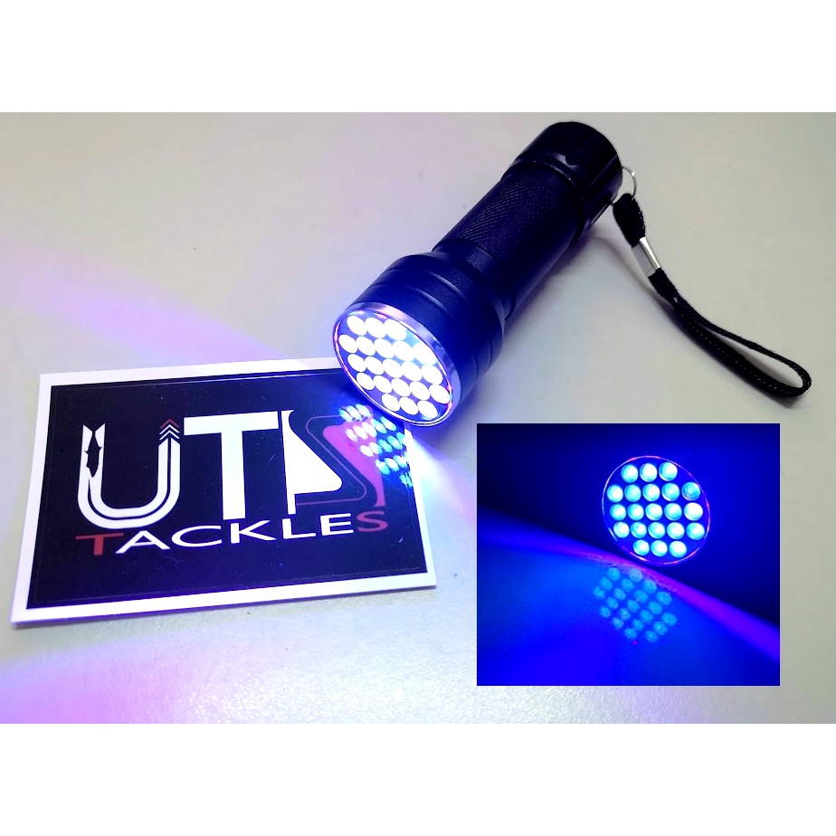 UTS LED UV Torch Light 21/51 LED BULK/Lampu UV | Shopee Malaysia