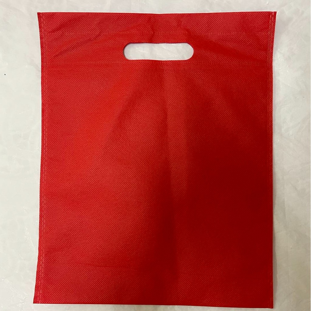 (Big) 25PCS Beg Kain Non Woven Bag 34cm x 28cm (NO BASE) | Shopee Malaysia