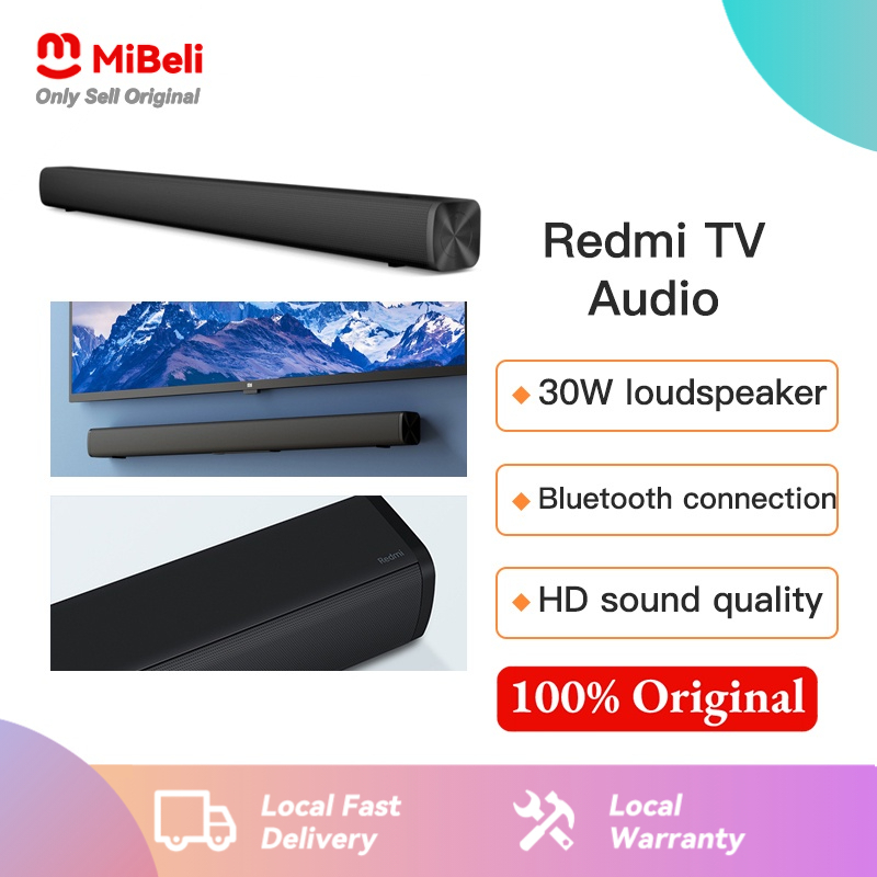 Xiaomi Redmi Bar Bunyi TV Soundbar Speaker Wired & Wireless Bluetooth 5 ...
