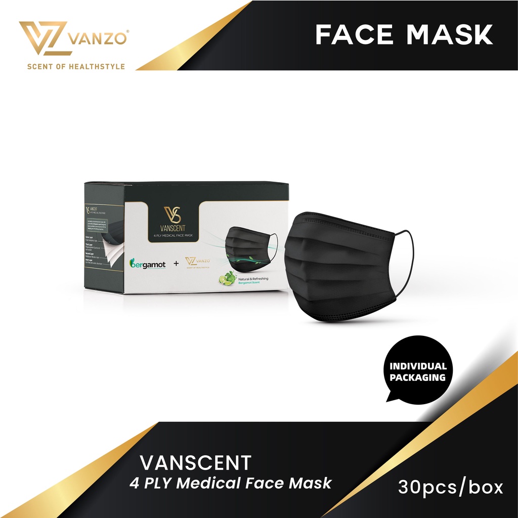 Vanscent 4 Ply Medical Face Mask | Shopee Malaysia