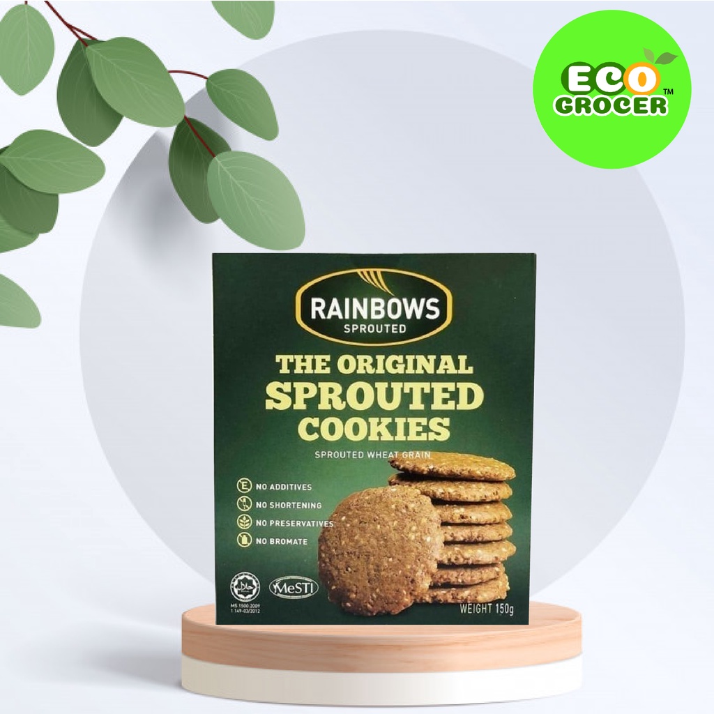 Rainbows Sprouted The Original Wheat Grain Cookies 150g | Shopee Malaysia