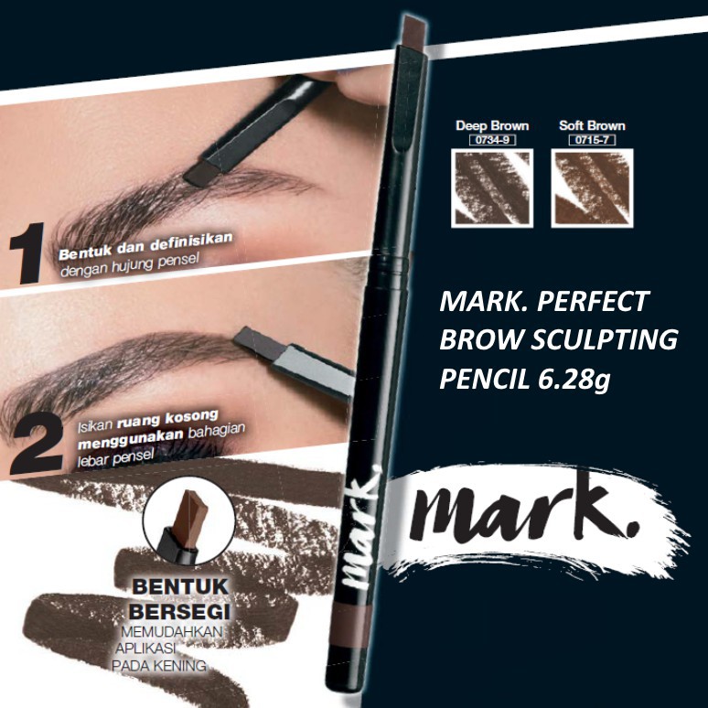 Avon Mark Perfect Brow Sculpting Pencil 0.28g | Shopee Malaysia Avon Mark Perfect Brow Sculpting Pencil 0.28g | Shopee Malaysia