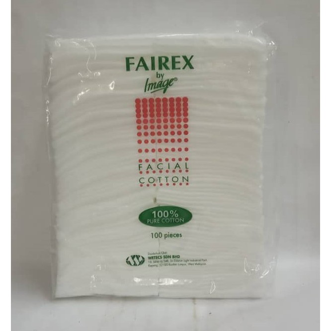[READY STOCK] Fairex by Image Facial Cotton (100pc) | Shopee Malaysia