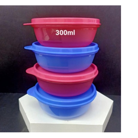 *2pcs*Tupperware modular bowl Mini 300ml 1Set 2pcs (Pink or blue ...