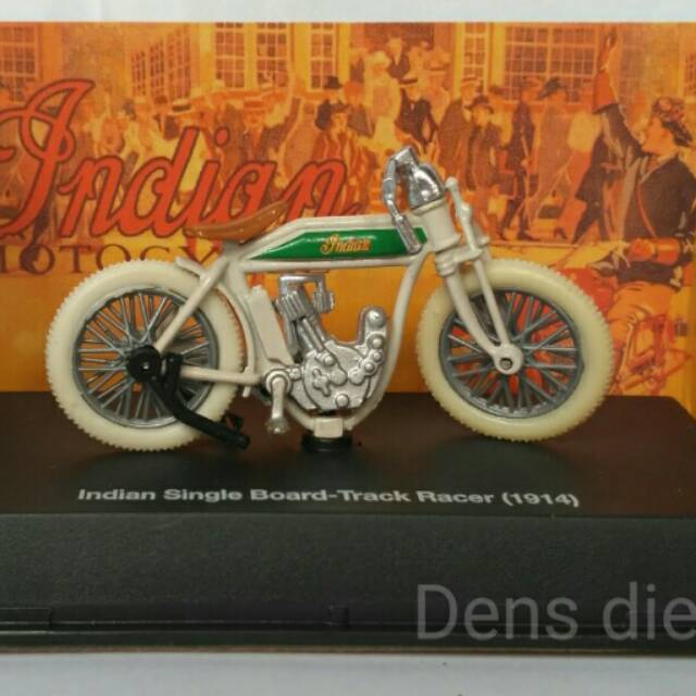Miniature Harley Indian Board track Racer Motorcycle (1914) | Shopee ...