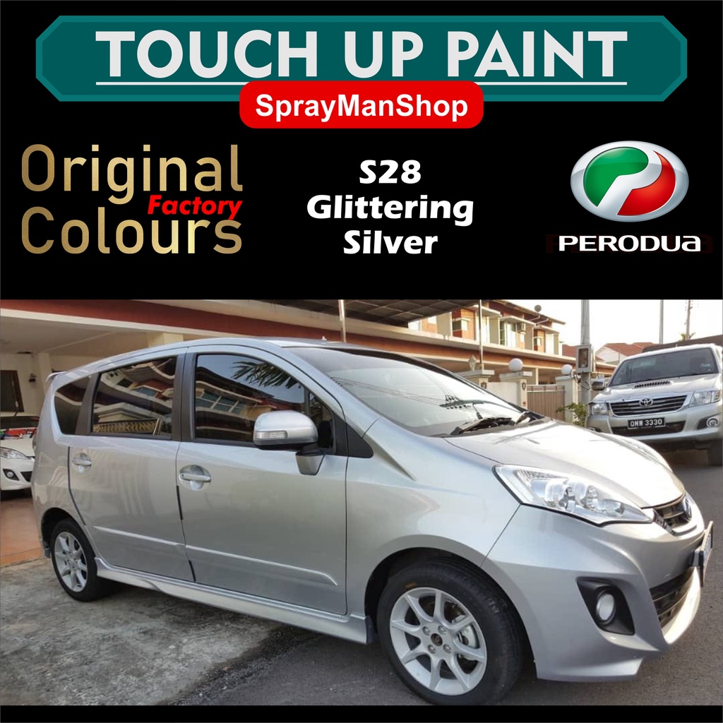 Perodua ALZA Spray Paint For Touch Up All Original Factory Colours ...
