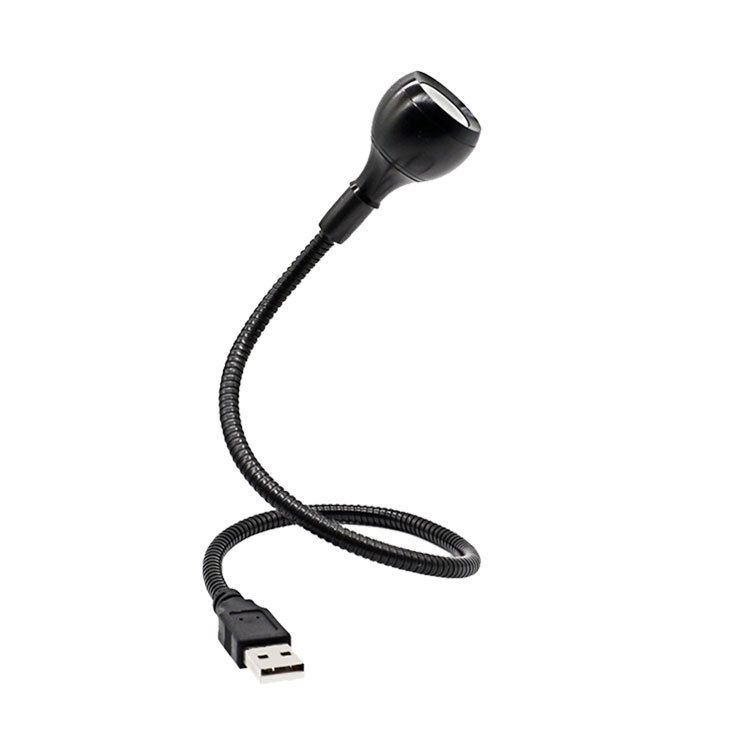 Clip-On Adjustable Flexible Gooseneck LED Book Reading Lamp / USB Operated Energy Saving Eye ...