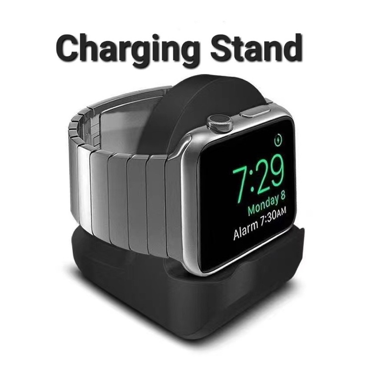 Smart Watch Charging Stand For iWatch Series Soft Silicone Charging ...