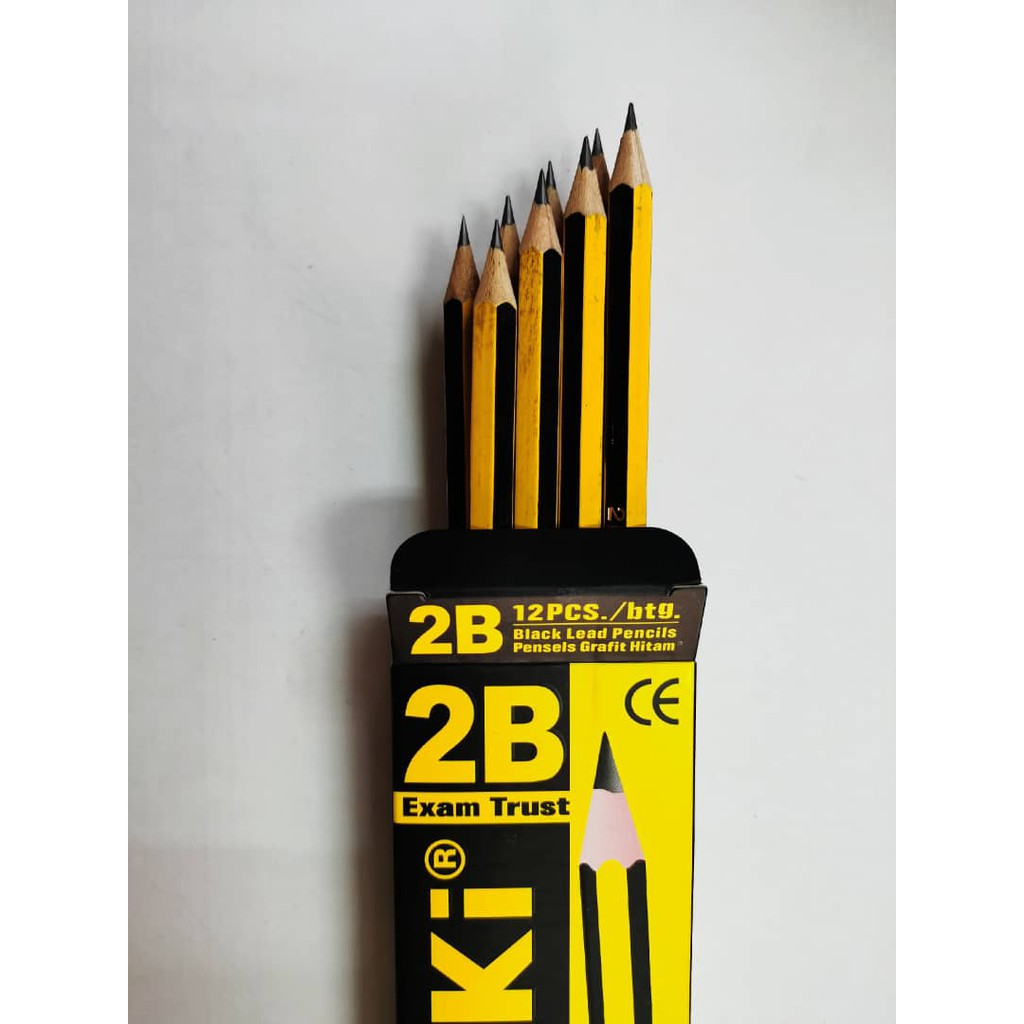 READY STOCK 2B PENCIL - NIEKI(12PCS) | Shopee Malaysia