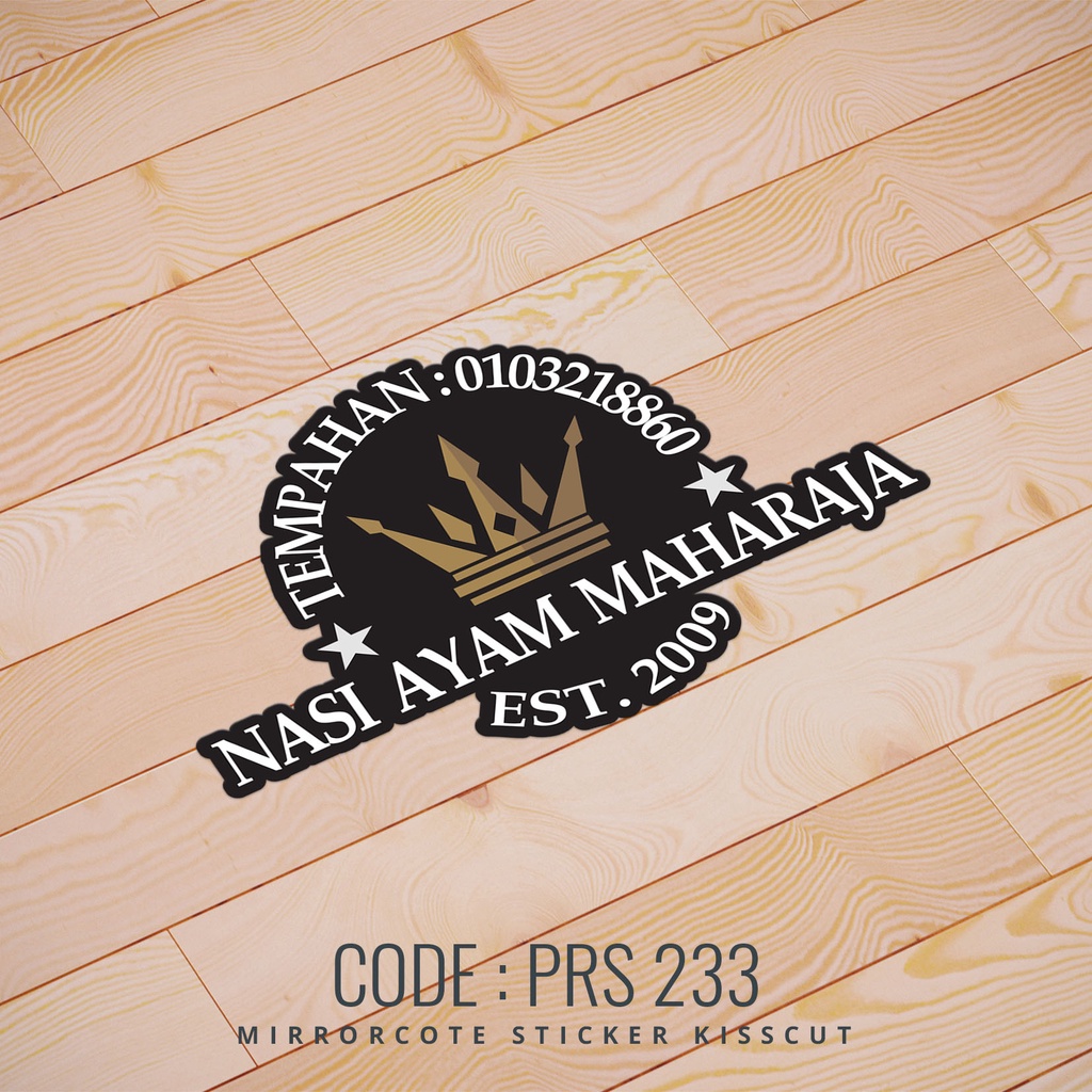 [NASI AYAM/BUBUR AYAM] Food Sticker Label Product - Label 3cm / 4cm ...