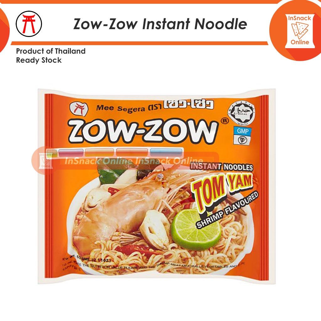 Zow-Zow Duck Tom Yum Flavour Instant Noodles Zow Thailand | Shopee Malaysia