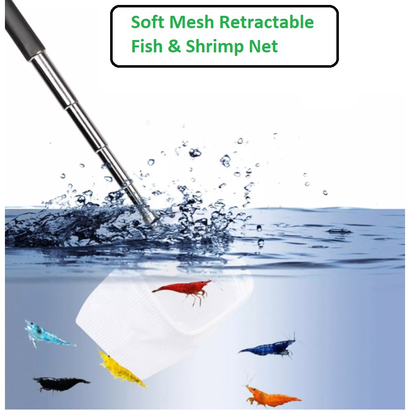 (Malaysia Ready stock) Shrimp Net Fine Mesh telescopic Extendable ...