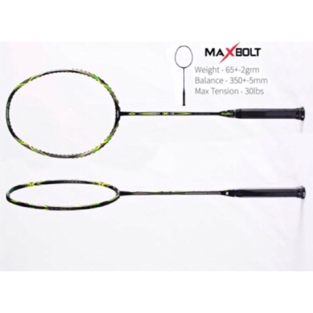 Maxbolt Nezer X19 Badminton Racket | Shopee Malaysia