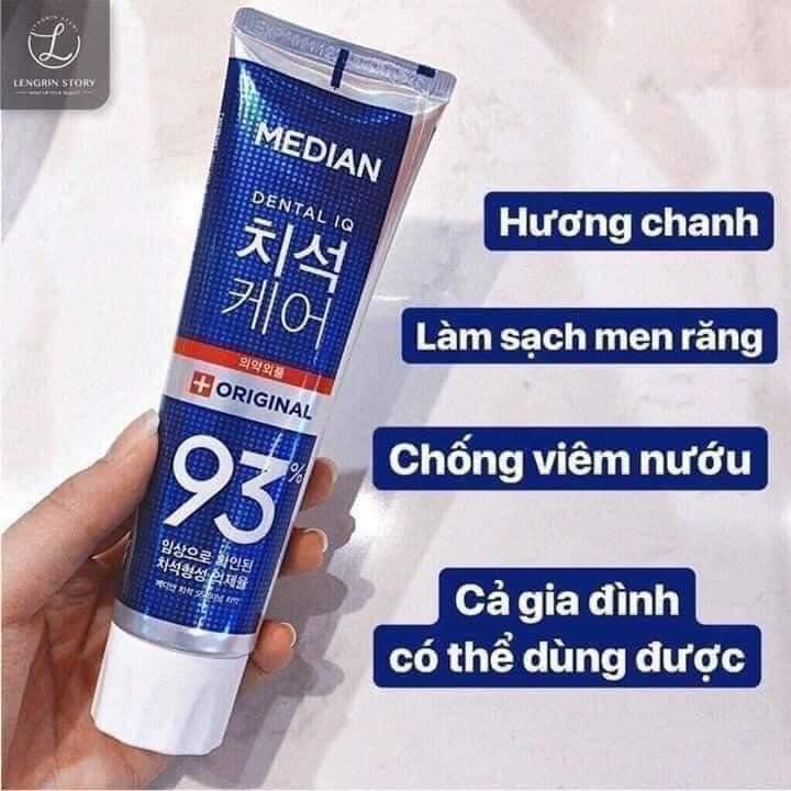 Median 93% Korean toothpaste 120g | Shopee Malaysia