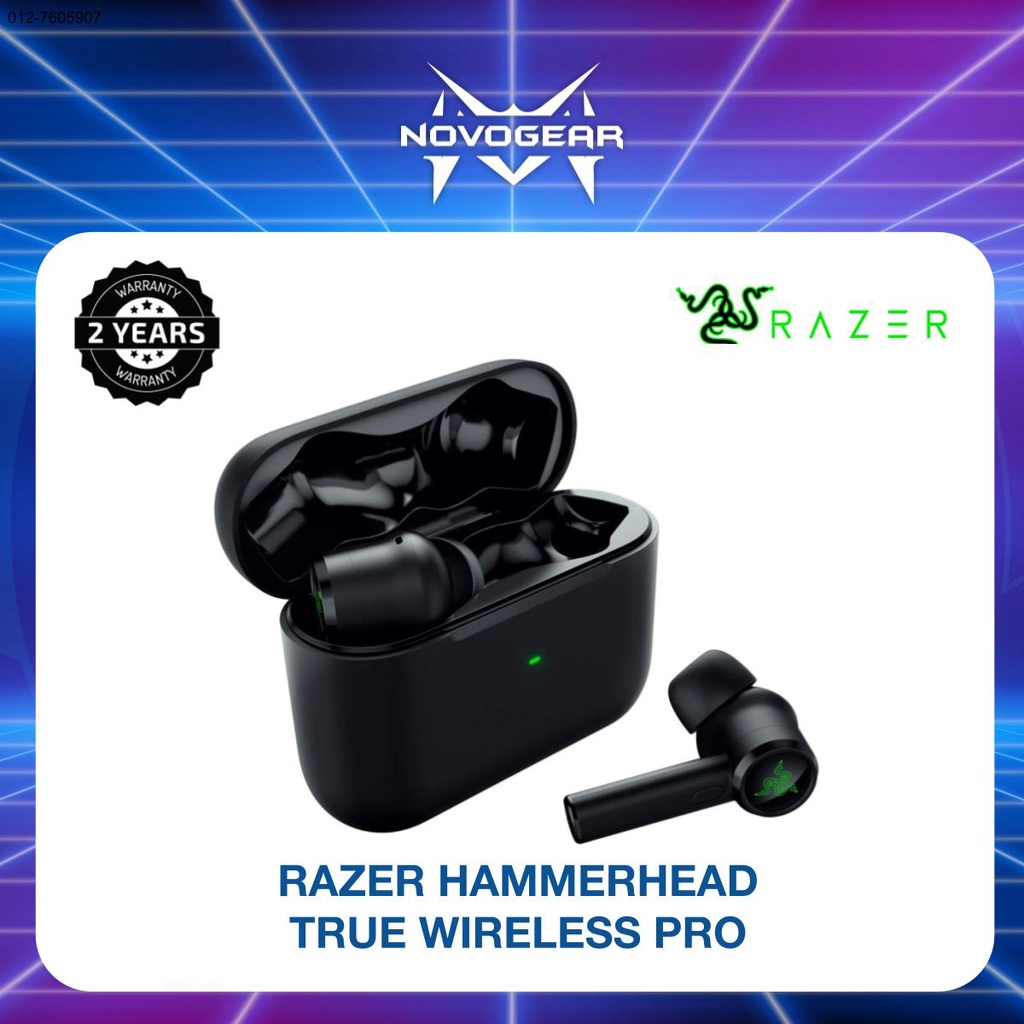 RAZER HAMMERHEAD TRUE WIRELESS PRO (RZ12-03440100-R3A1) | Shopee Malaysia