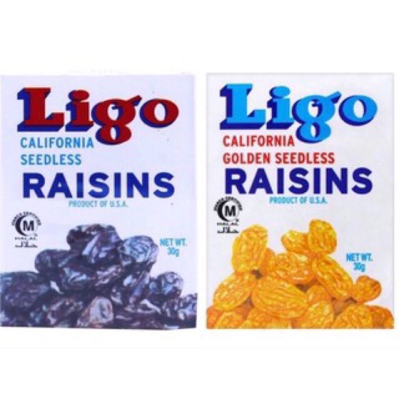 Ligo Black/Golden Seedless Raisins 30g | Shopee Malaysia