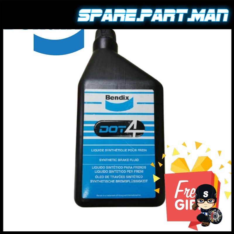 100% Original Bendix Genuine Synthetic Dot 4 Brake Oil / Clutch Fluid 1 ...