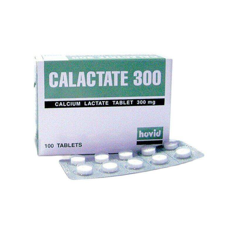 Hovid Calactate Calcium Lactate 300mg 10s (1 Strip) | Shopee Malaysia