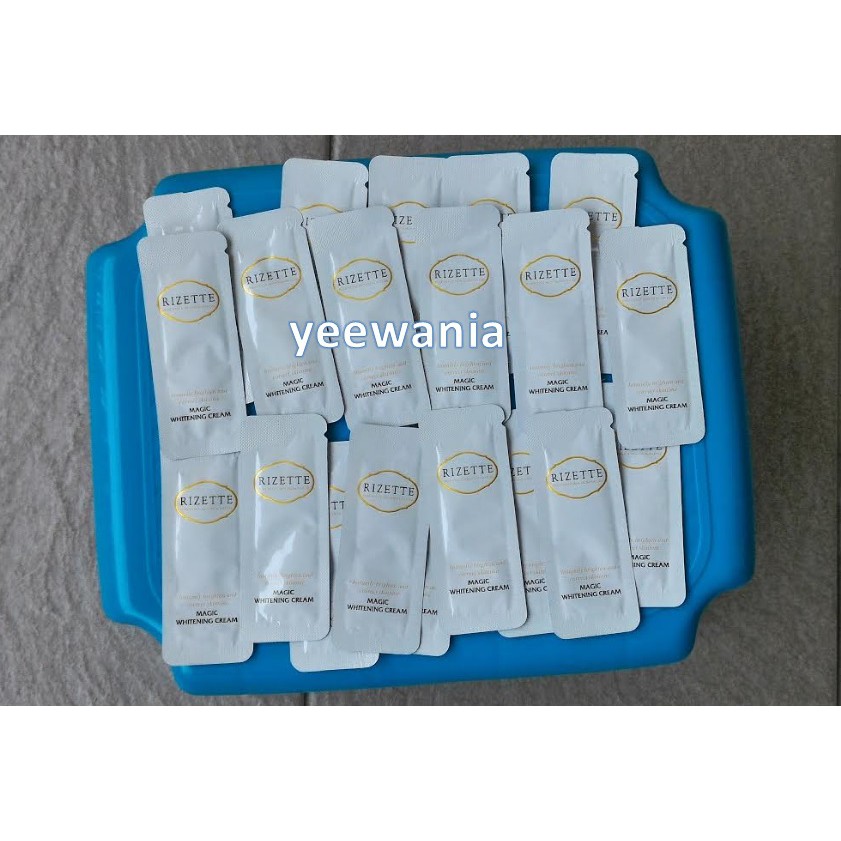 Rizette Whitening Cream (Season 1) - Sample Pack (1 ML ) | Shopee Malaysia