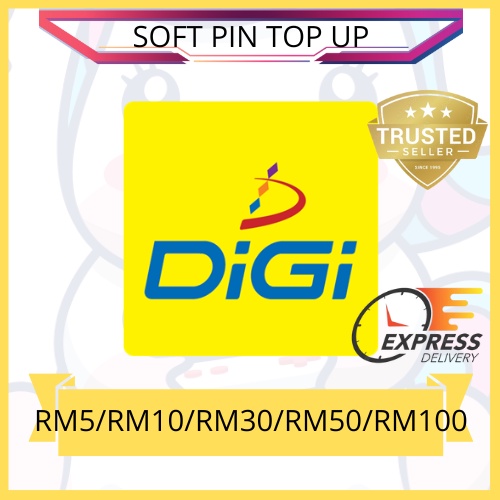 Digi Prepaid Soft Pin Top Up ｜Pin Code Reload | Shopee Malaysia