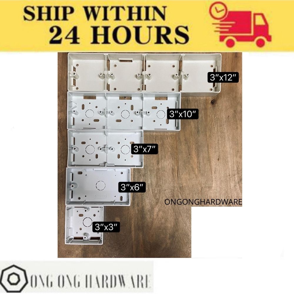 PVC Nut Box Surface Type/ Electrical Box/ Base Switch / Box Socket ...