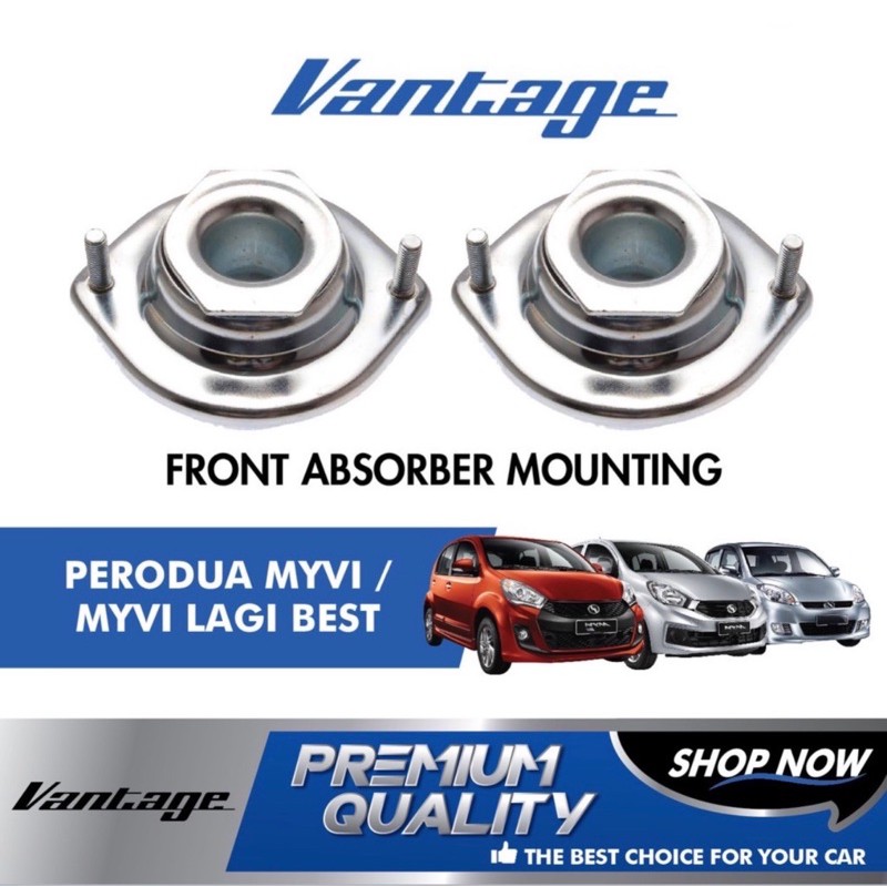 (2 Pcs) Absorber Mounting Perodua Myvi, Myvi Lagi Best Set 12 Months ...