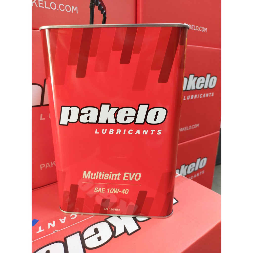 PAKELO 10W40 Semi Synthetic Engine Oil (Import from Italy) | Shopee ...