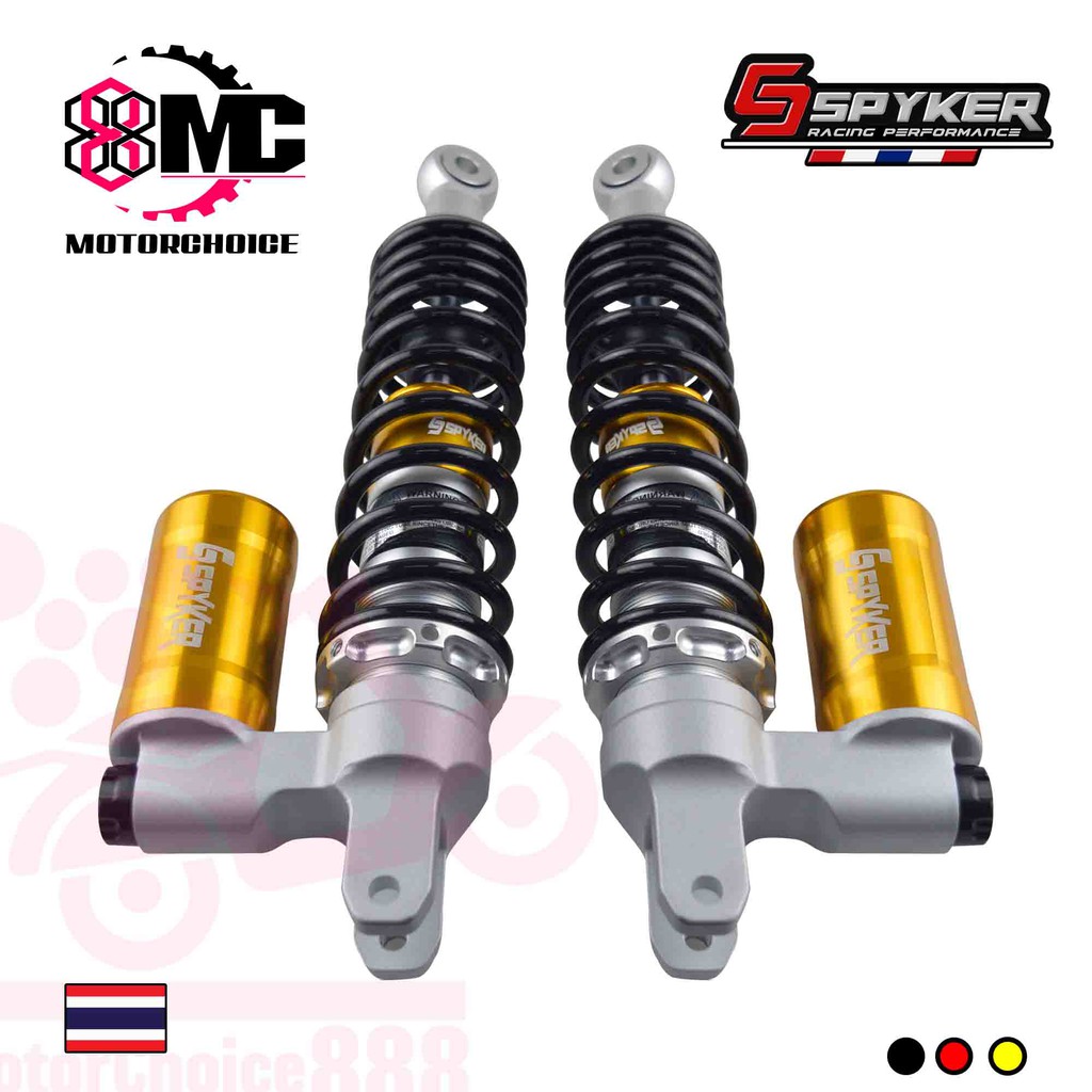 SPYKER GAS TYPE SHOCK ABSORBER (ADJUSTABLE) FOR YAMAHA AEROX 155 ...