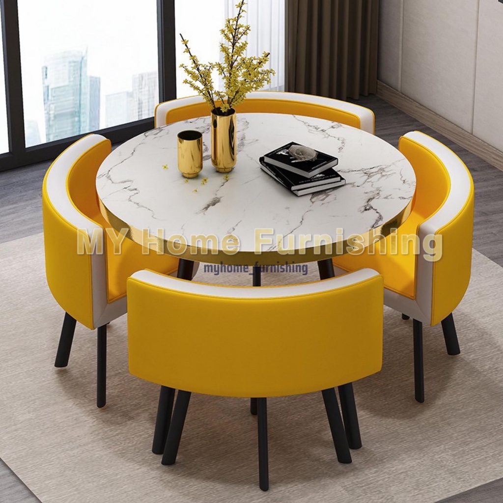 90CMx90CM Meja Makan Murah Jimat Ruang / Space Saving Dining Table for ...