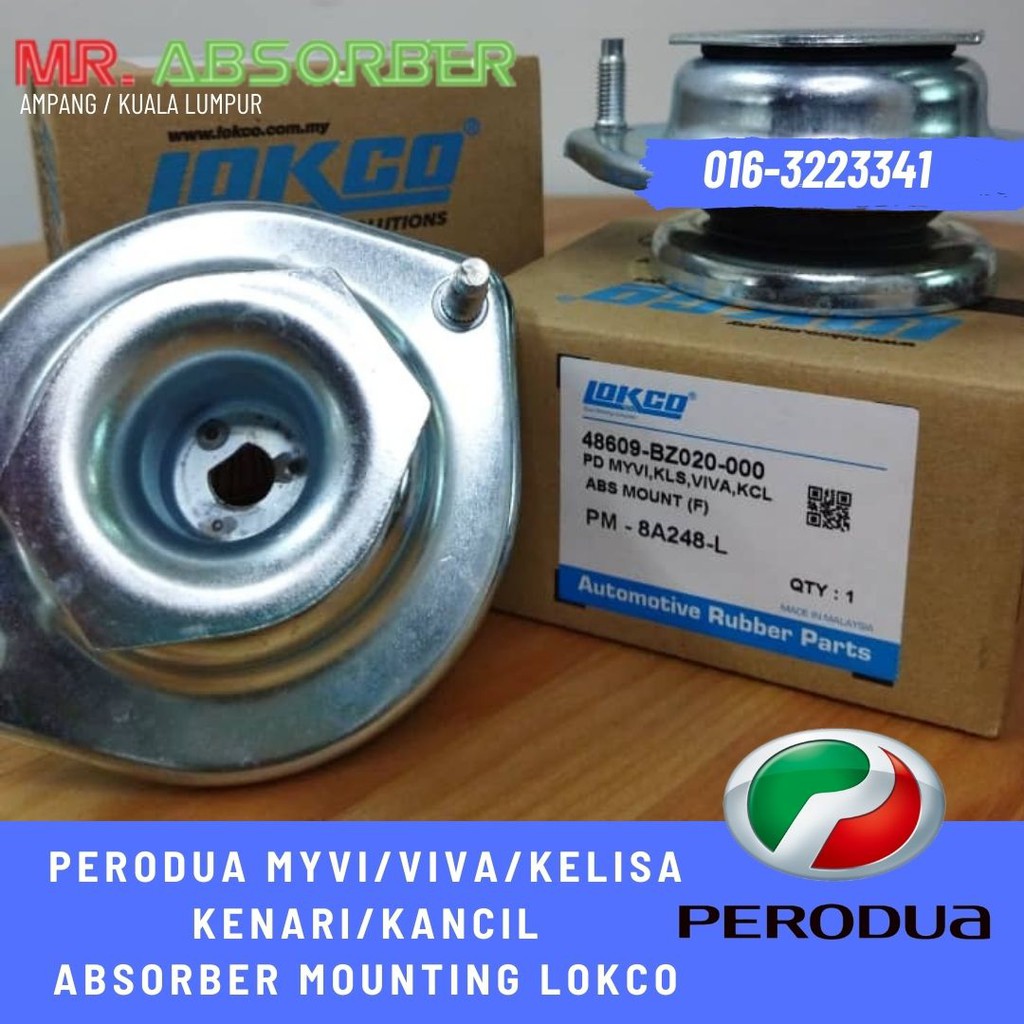 ABSORBER MOUNTING LOKCO PERODUA MYVI / VIVA / KELISA / KENARI / KANCIL ...