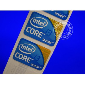 Sticker proc intel core i3 OEM/original | Shopee Malaysia
