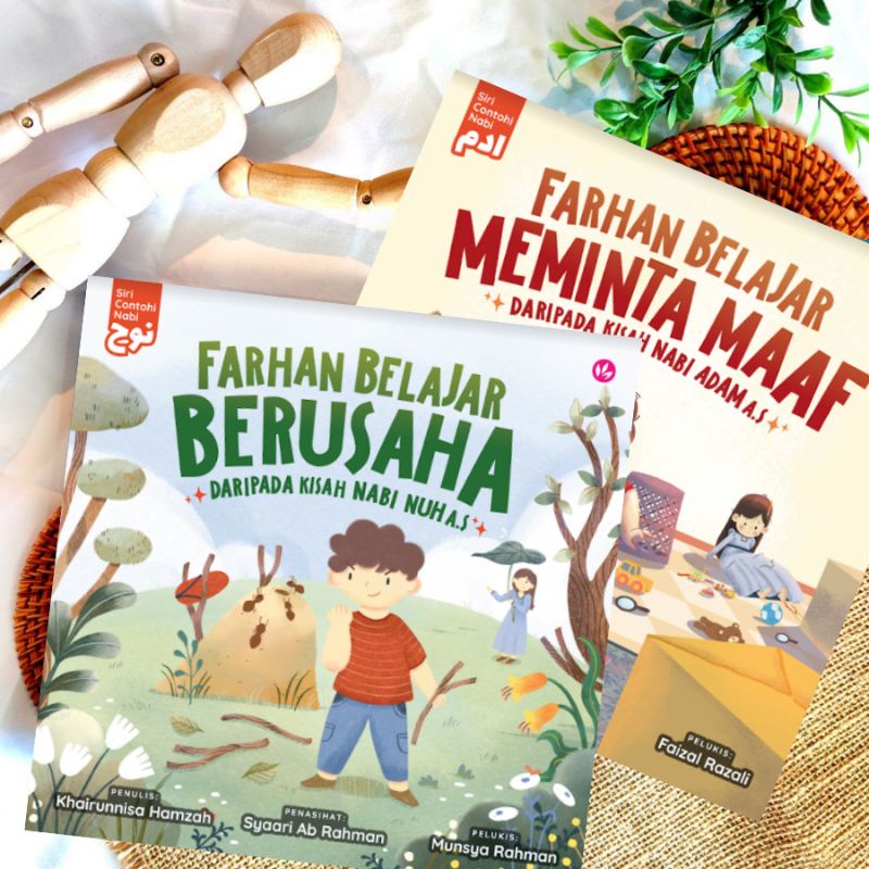 Siri Contohi Nabi : Farah & Farhan (Malay & English Version) | Shopee Malaysia