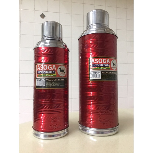 [ASOGA]&[TWIN TOWERS]TRANDITIONAL VACUUM FLASK | Shopee Malaysia