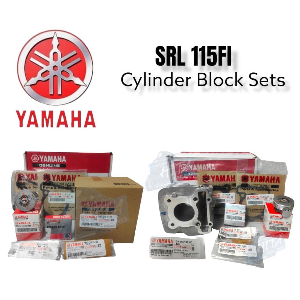 [YAMAHA] 1DY 2WB-WE13E-00 CYLINDER BLOCK ASSY SRL115FI ORIGINAL SETS ...