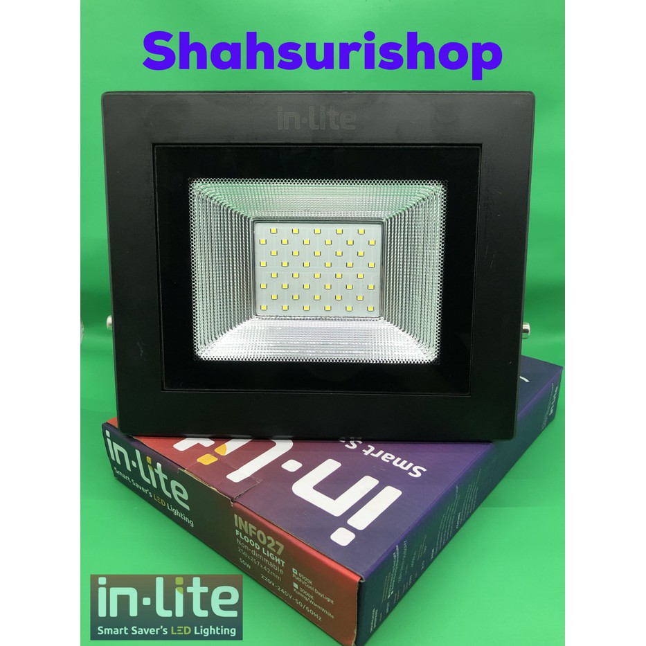 Inlite IN-LITE LED SPOTLIGHT 50W 50 W 50 WATT FLOODLIGHT INF027 ...