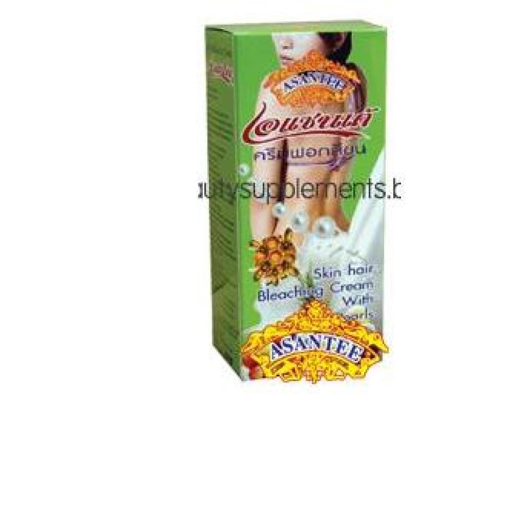 Asantee Skin Hair Bleaching Cream With Fruits & Pearl (Green)santee ...