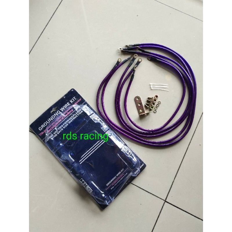 HK5 Universal High Performance Racing Car Grounding Wire Kit 5 Points ...