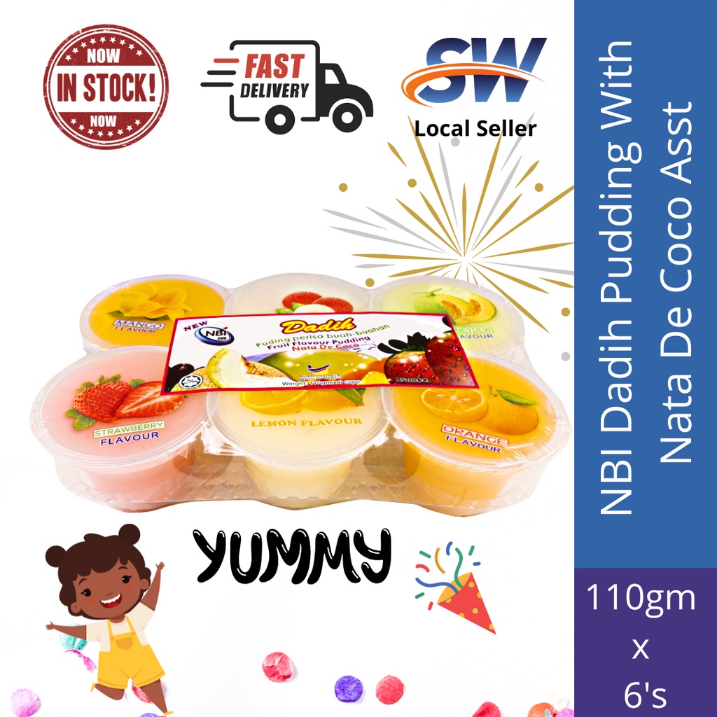 NBI Dadih Jelly 110g X 6 cup (Asst 1/Asst 2/Asst 3/ Asst) | Shopee Malaysia