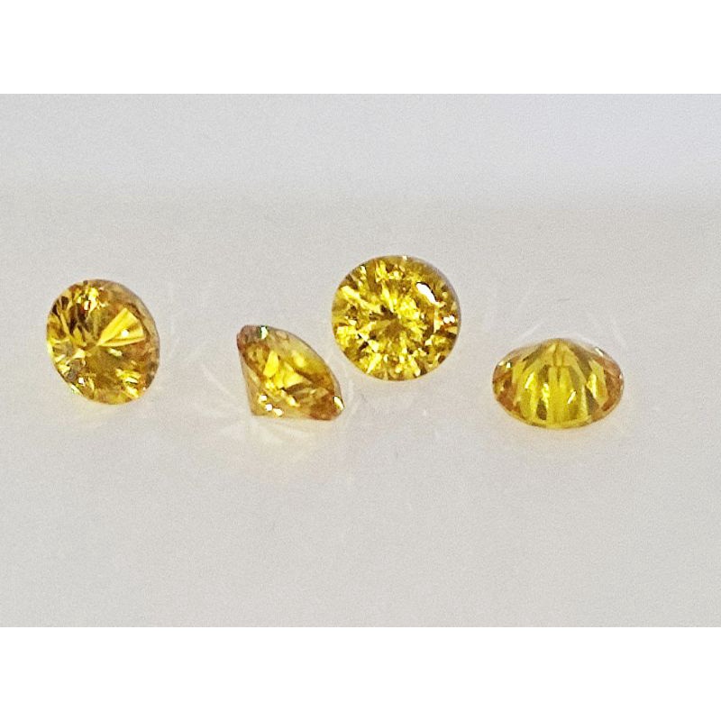 batu permata nilam asli / natural yellow gem 9mm | Shopee Malaysia