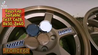 Rim Cap Ce28 Te37 Ze40 Re30 Auto Option Wheel Cap 63MM Myvi Alza Axia ...
