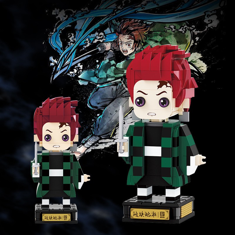 Demon Slayer Building Blocks Kimetsu No Yaiba Bricks Toys Anime ...