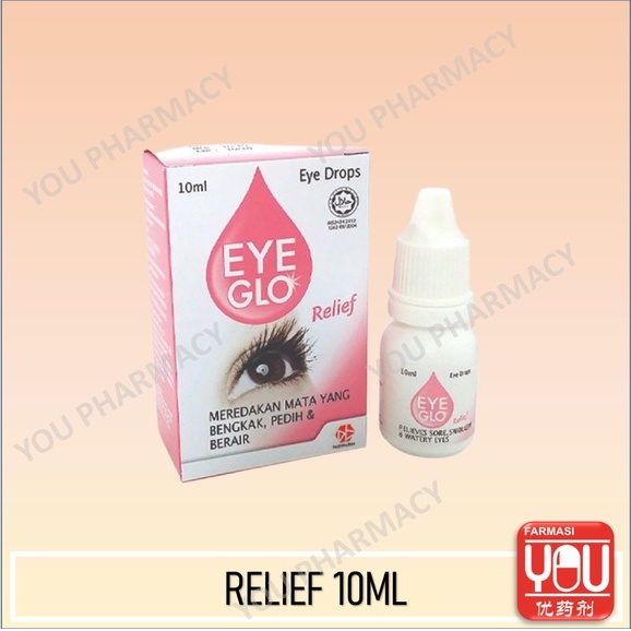 [YOUPHARMACY] EYE GLO REGULAR/ RELIEF/ PLUS / MOIST EYE DROPS (10ML ...